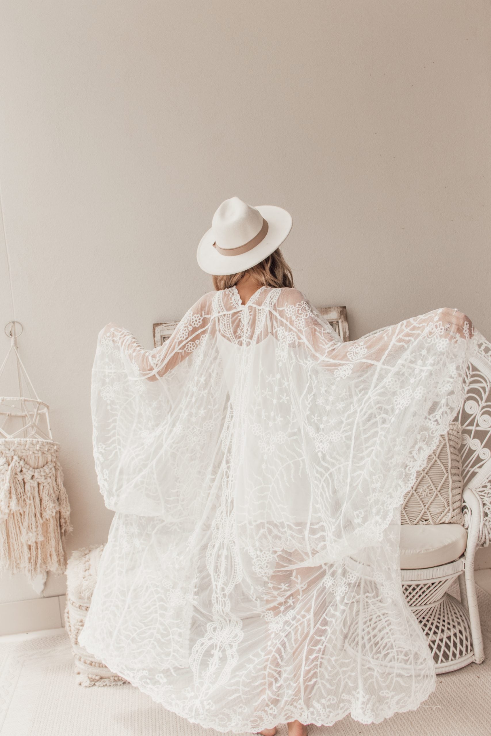 Desiree Kimono – Purity Lace Designs