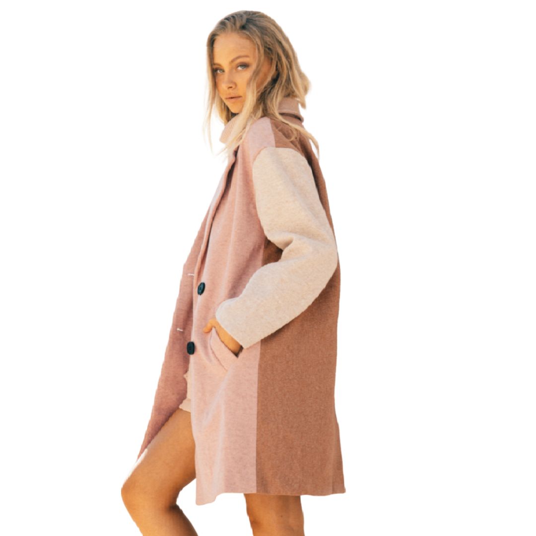 Neapolitan Wool Pink Coat – Purity Lace Designs